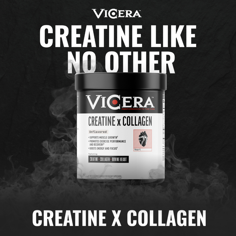CREATINE X COLLAGEN | UNFLAVORED | REVOLUTIONARY BLEND - VICERA