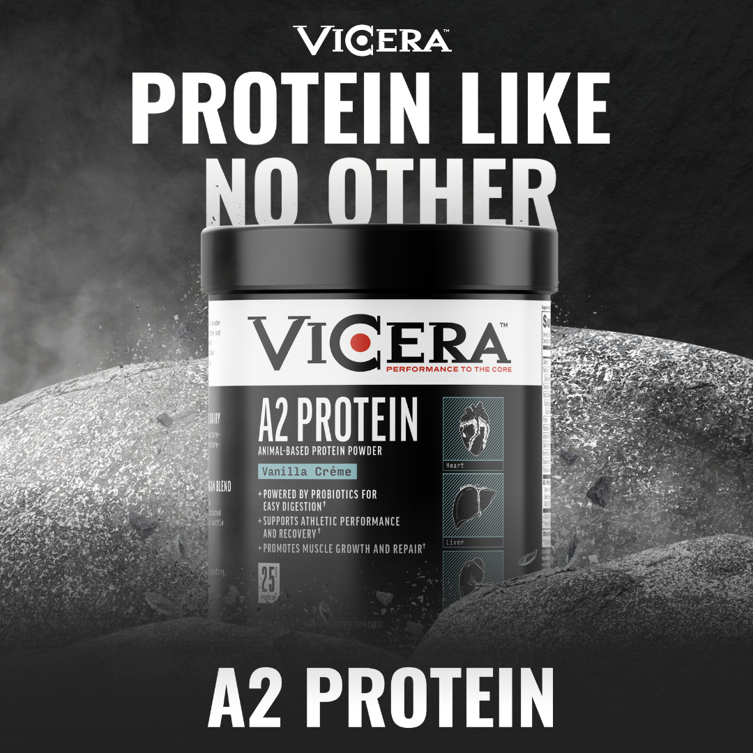 A2 PROTEIN | VANILLA CREME | FIRST-AND-ONLY SUPERFOOD BLEND - VICERA