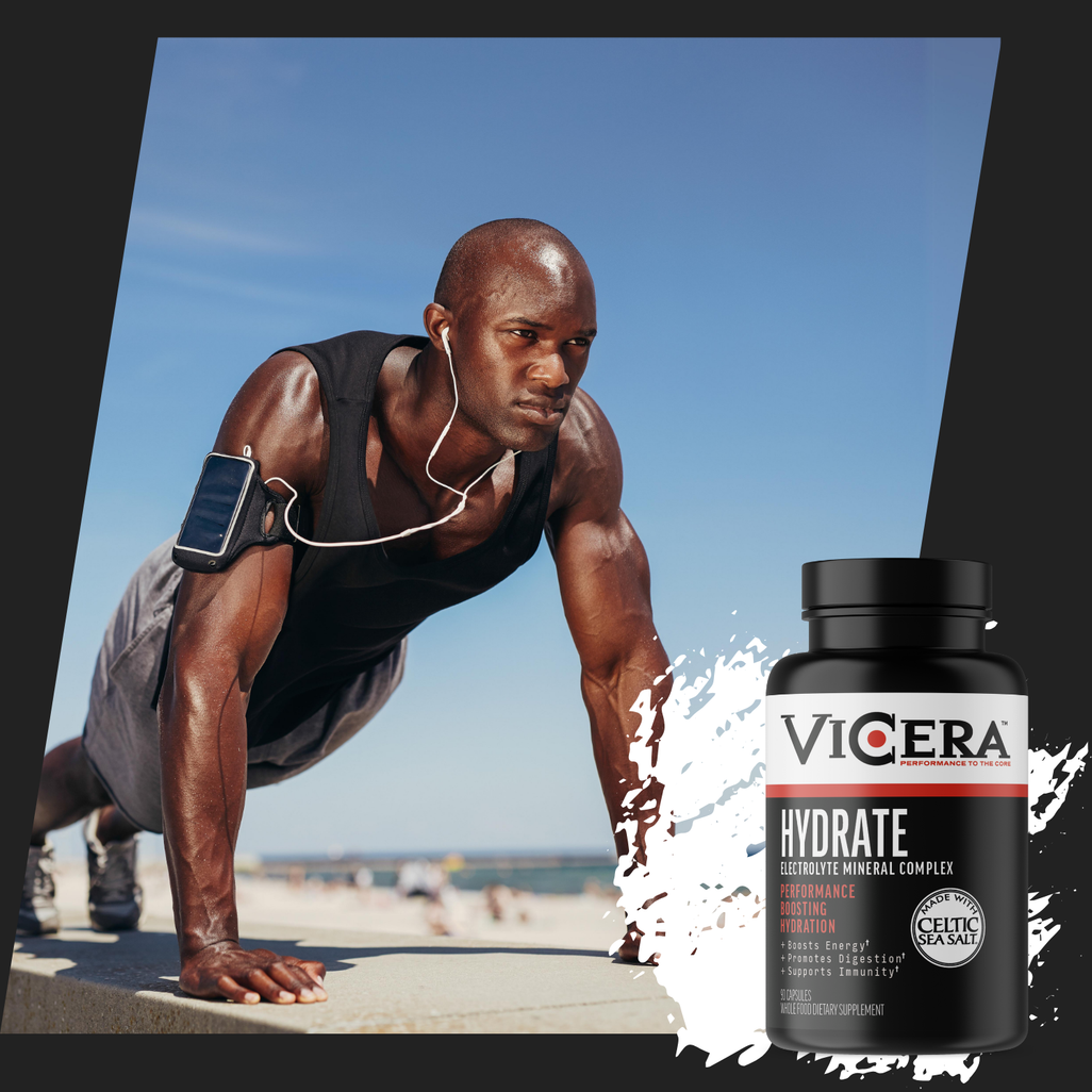 HYDRATE | ENHANCE HYDRATION, BALANCE ELECTROLYTES, & MORE - VICERA